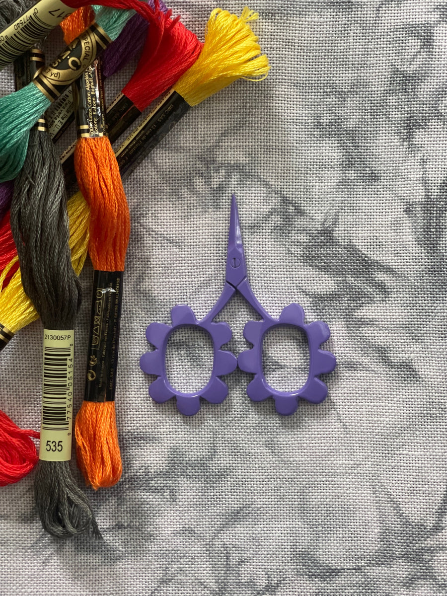 Flower Power Scissors – VolcanoStitching
