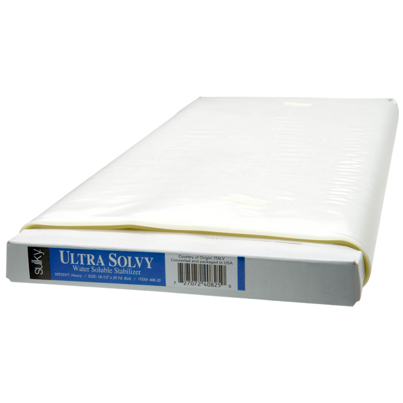 Sulky Ultra Solvy Stabilizer – VolcanoStitching