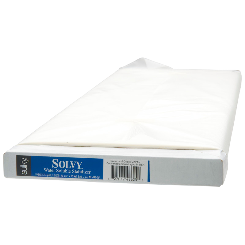 Sulky Solvy Stabilizer - Clear - 19 3/4'' x 25 yd. Bolt – VolcanoStitching