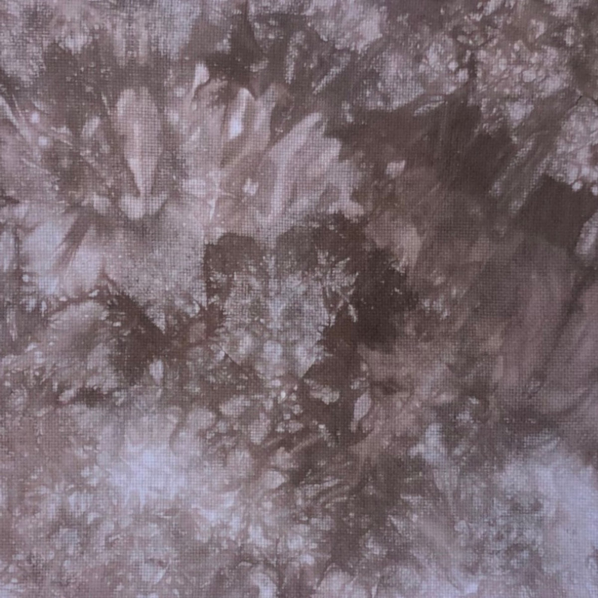 Dark Brown Hand Dyed Cross Stitch Fabric – VolcanoStitching