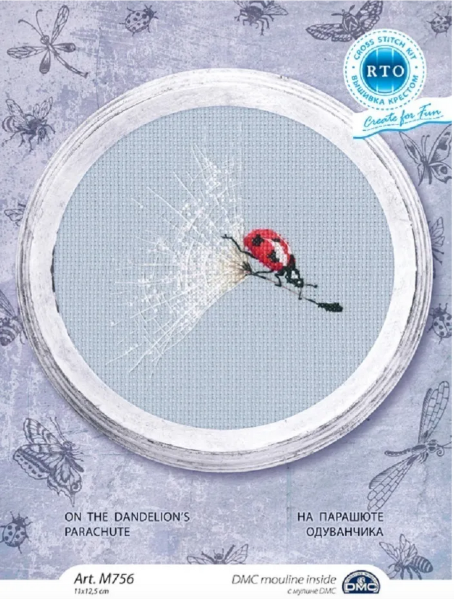 On the Dandelion's Parachute Cross Stitch Kit by RTO – VolcanoStitching