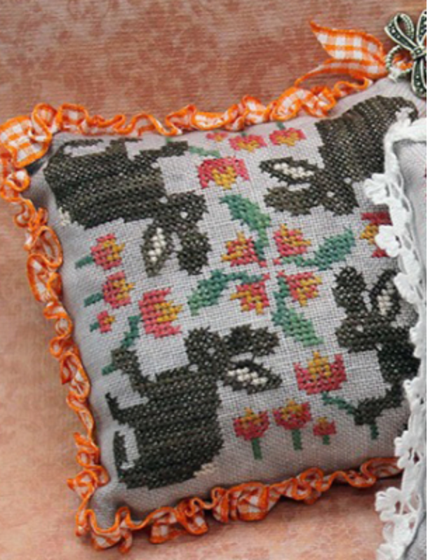 April - Rabbit, Rabbit by Ink Circles – VolcanoStitching