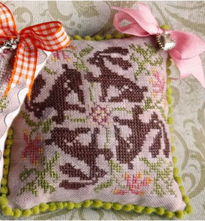 September - Rabbit, Rabbit by Ink Circles – VolcanoStitching