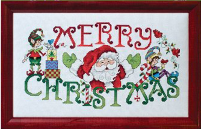 Merry Elves & Santa - Leaflet by Stoney Creek – VolcanoStitching